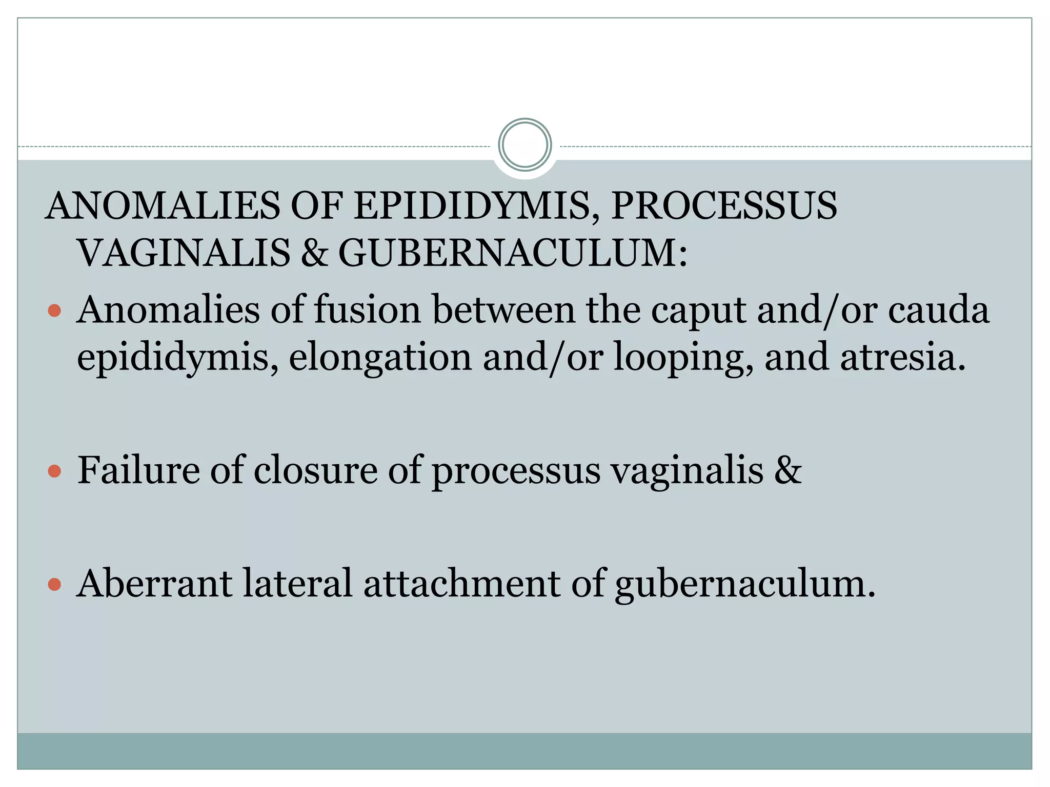 Undescended testis | PPTX