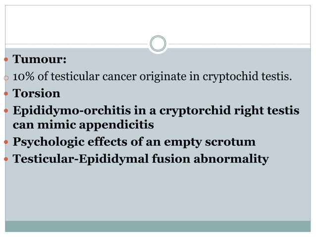 Undescended testis | PPTX