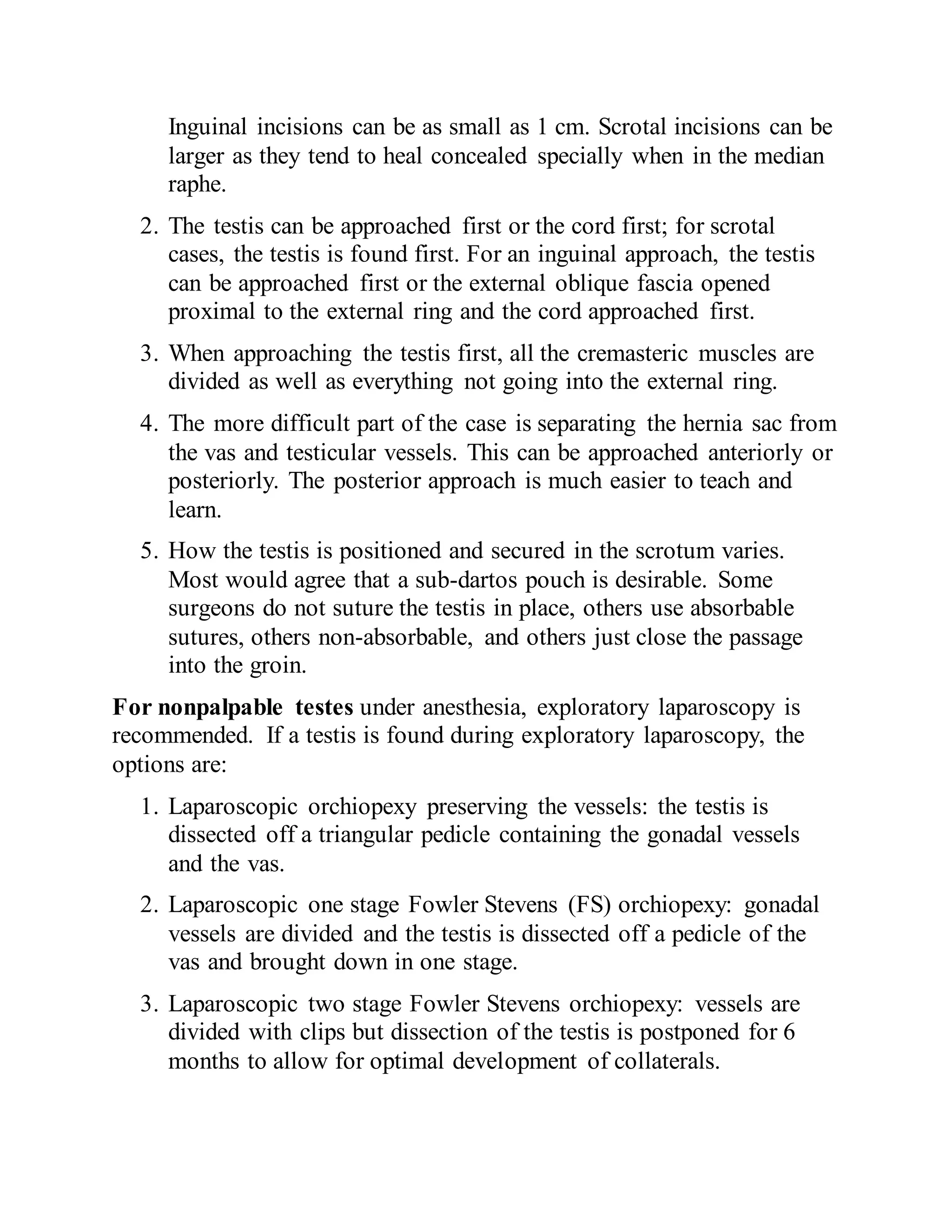 Undescended testtis | PDF