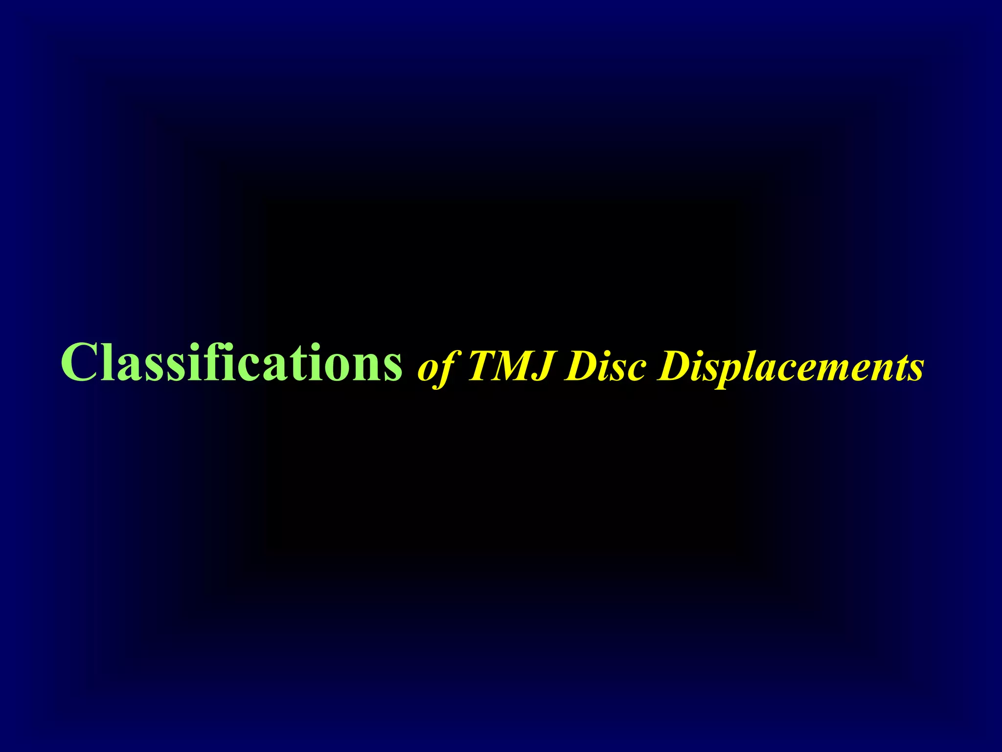 Undestanding tmj internal derangements 1 | PDF