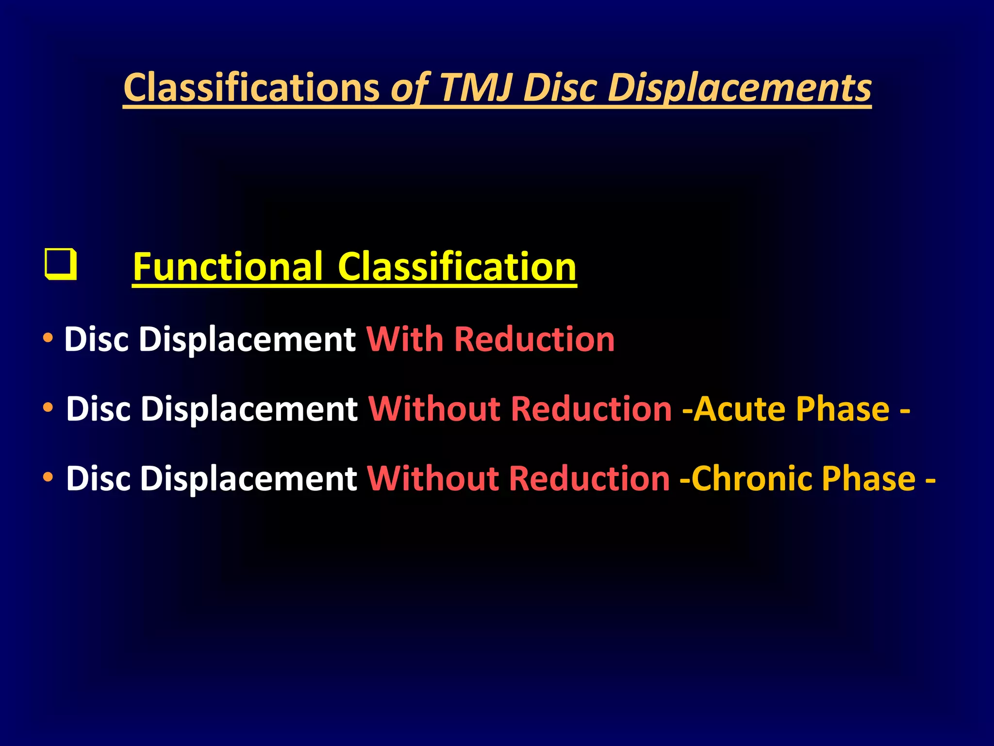 Undestanding tmj internal derangements 1 | PDF