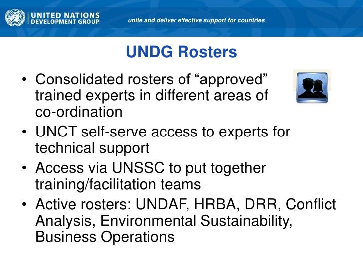 UNDG Knowledge Tools