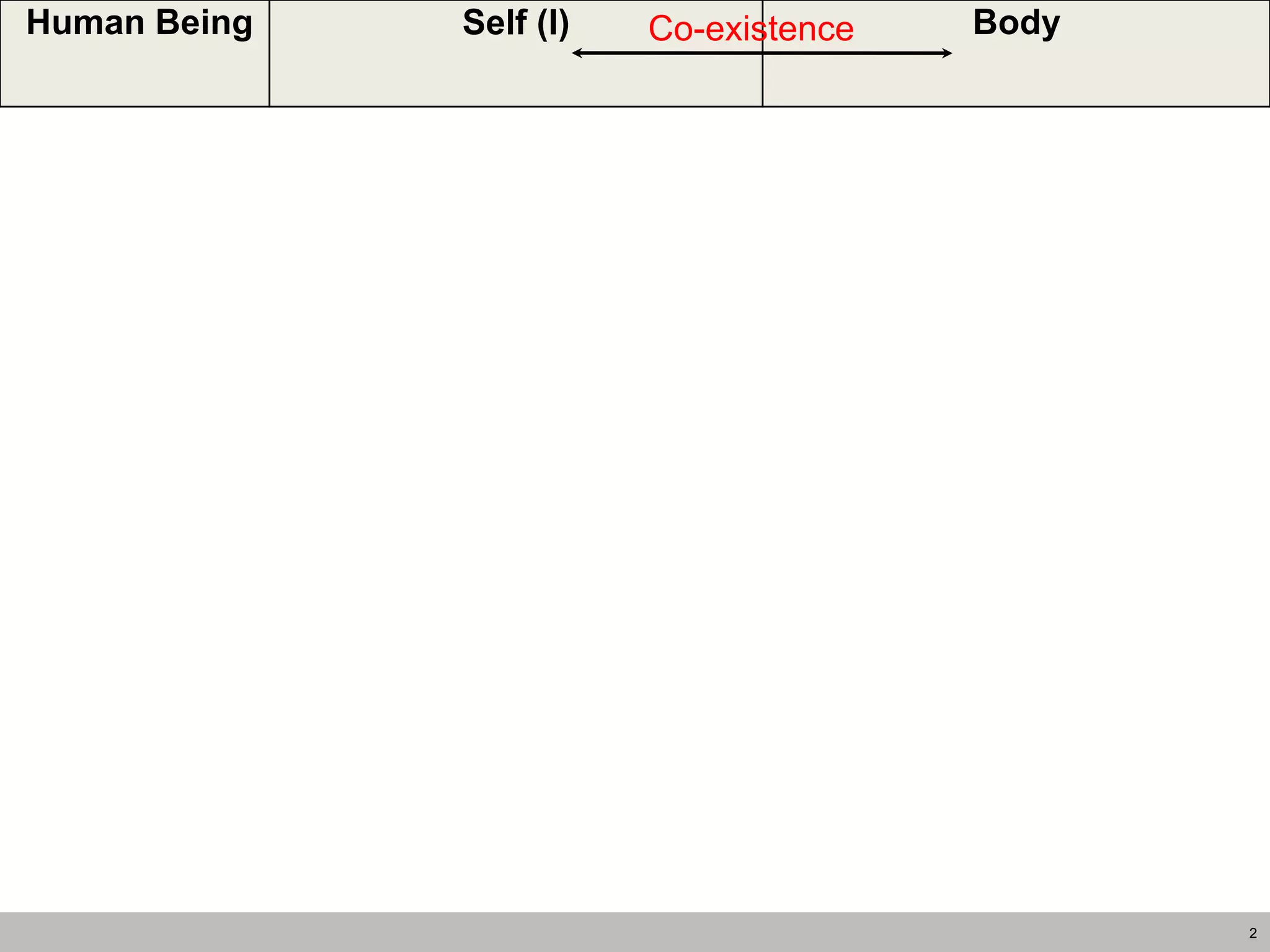 Understanding the Human Being | PPTX