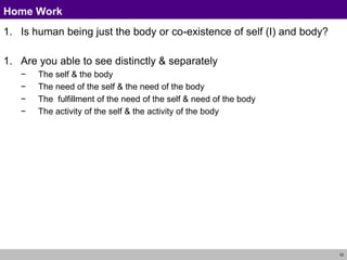 Understanding the Human Being | PPTX