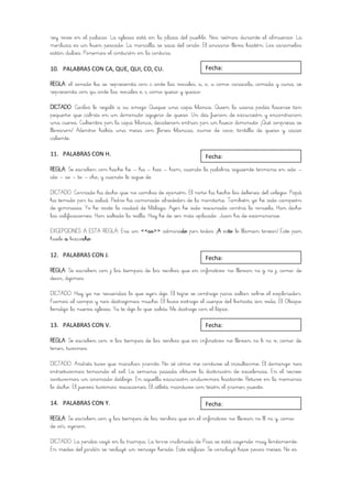 Un dictado para cada día | PDF