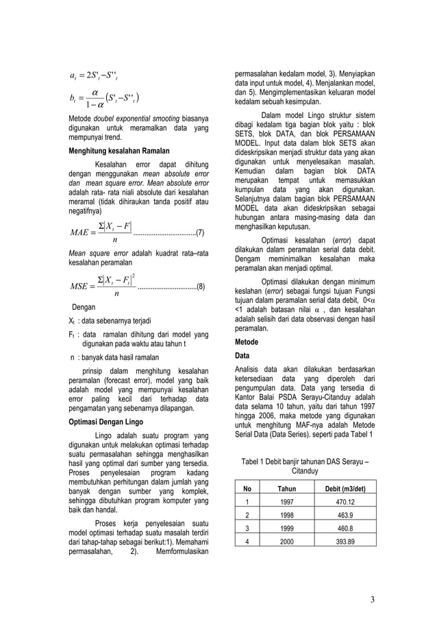 Undip paper 2-penerapan metode optimasi exponential smoothing | PDF