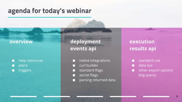 Secret Deployment Events Api Features For Mabl Pptx Web Development
