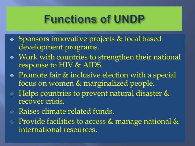 UNDP