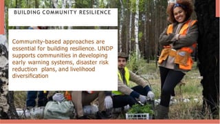 Role of United Nations development Program in disaster management | PPTX