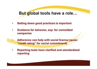 Social Licence to Operate: What and Why Undp standley | PDF