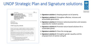 UNDP Offer on Climate Change & Health | PDF | Non-Profit Organizations ...