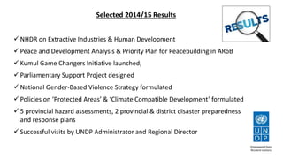 Undp presentation to external stakeholders | PPTX