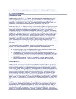 UNDP terms of reference | PDF