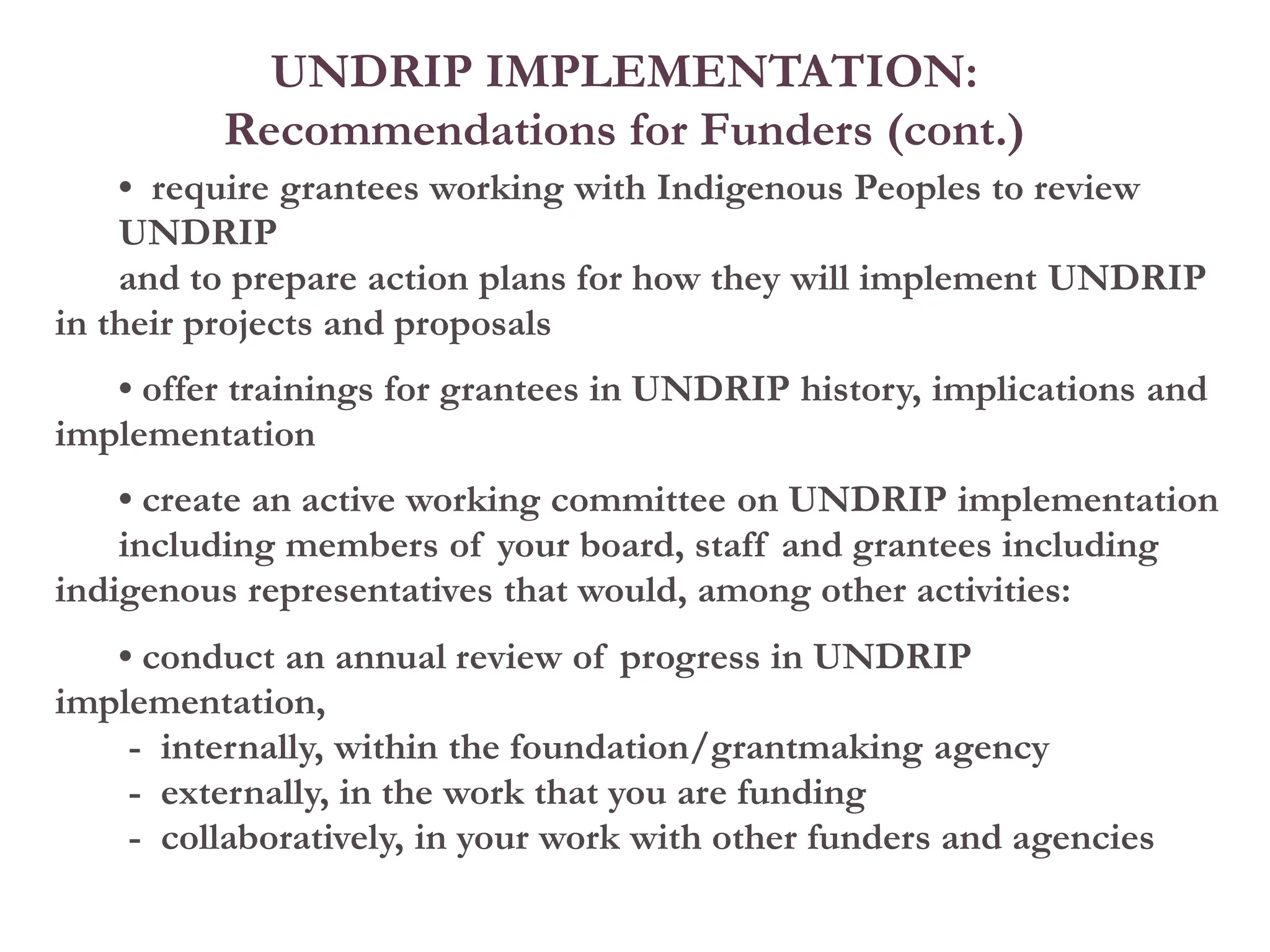 UNDRIP2010 HIGHLIGHTS articles, significance and laws | PPT