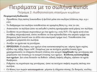 ο σωλήνας του Kundt | PPT