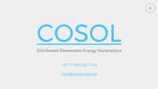 COSOL Pitch deck | PPT