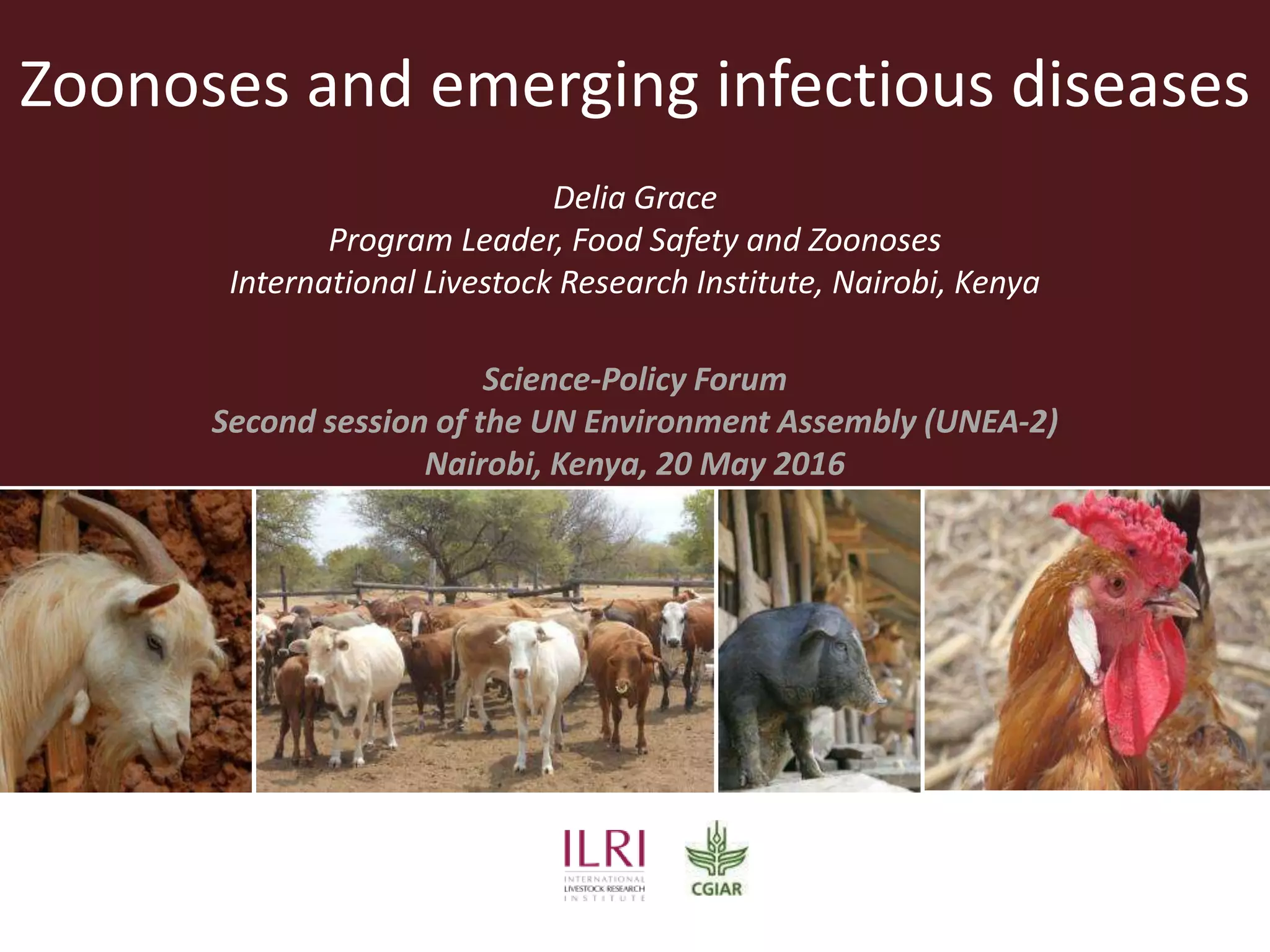 Zoonoses and emerging infectious diseases | PPT