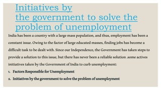 Unemployment | PPTX