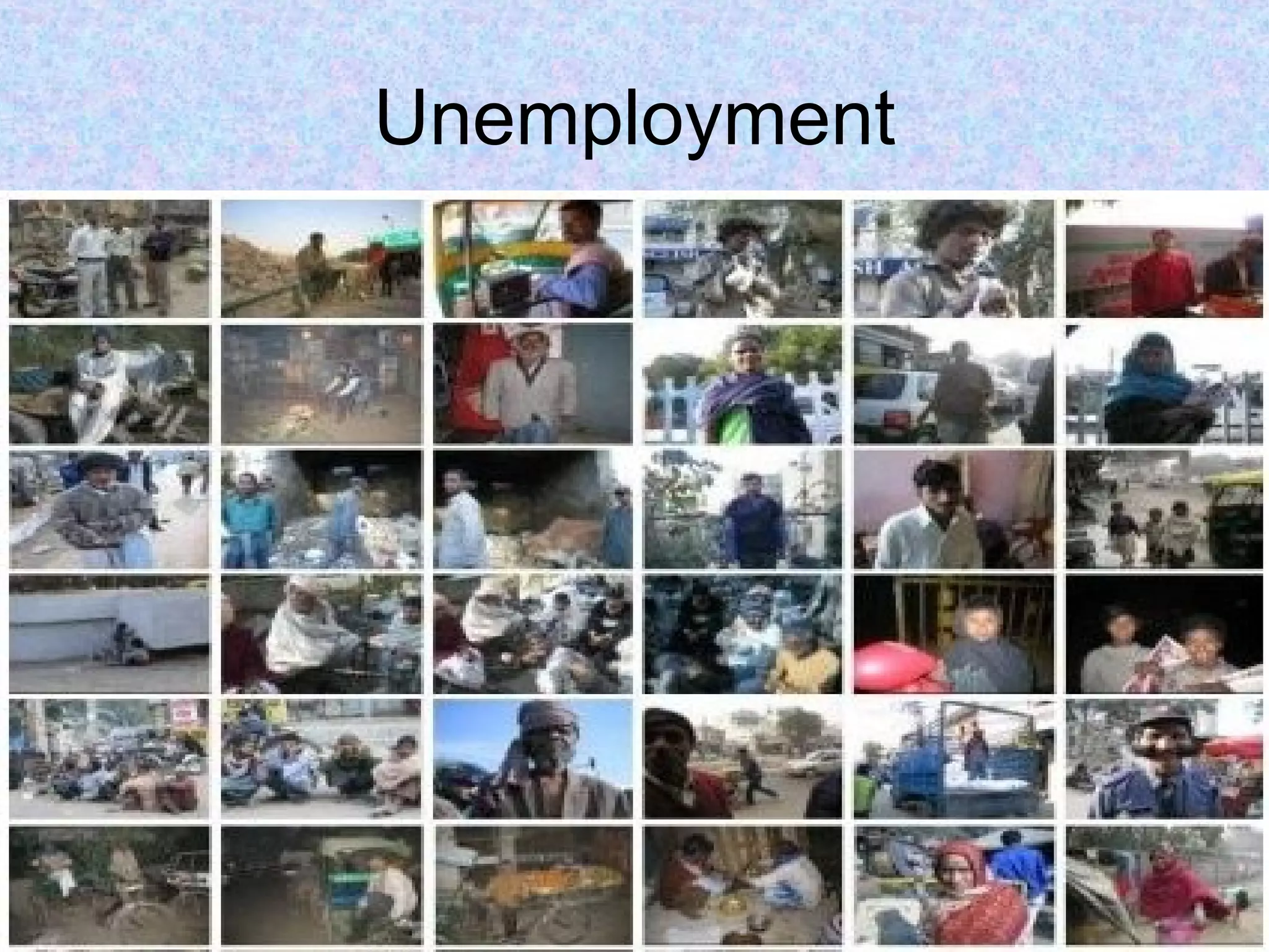 unemployment | PPT