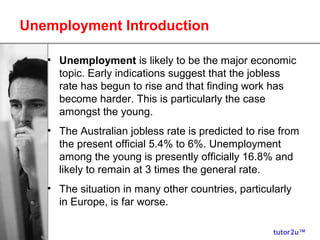 Unemployment | PPT