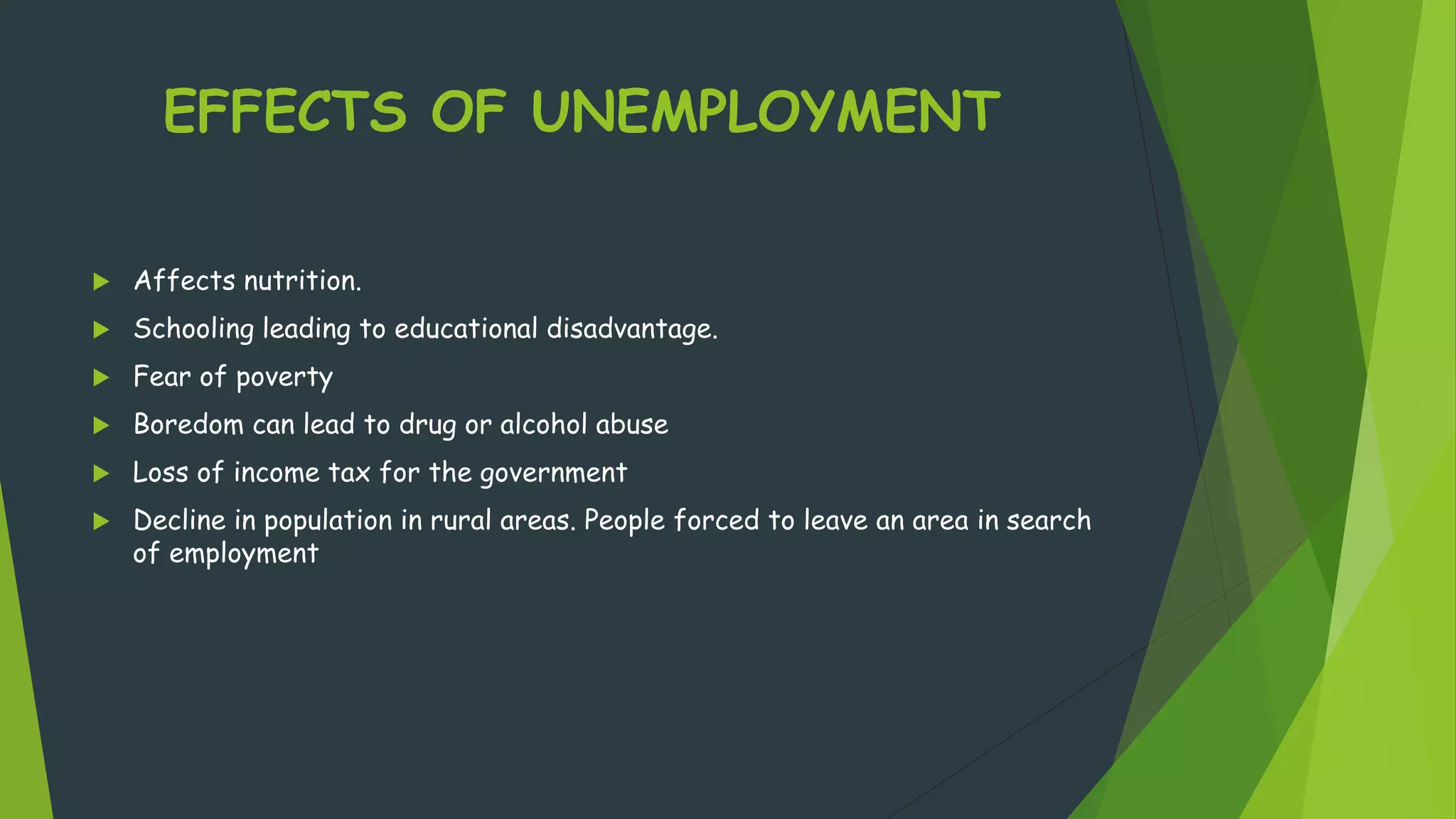 Unemployment | PPTX