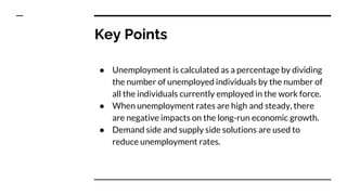 Unemployment | PPTX