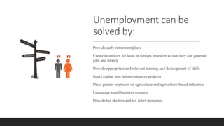 Unemployment | PPTX
