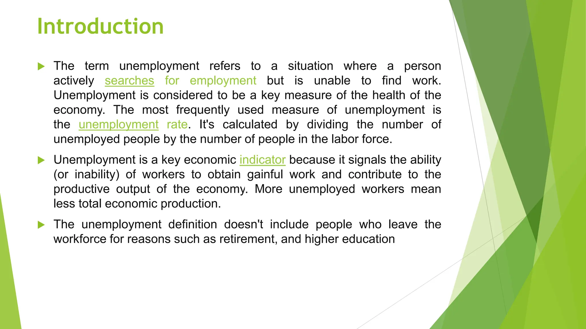 Presentation topic on unemployment .pptx