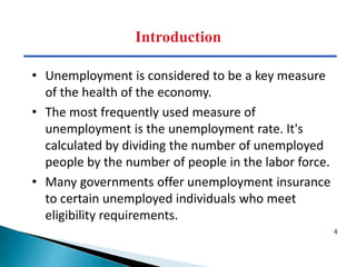 unemployment detail course to study in economics | PPT
