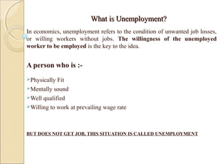 Unemployment | PPT
