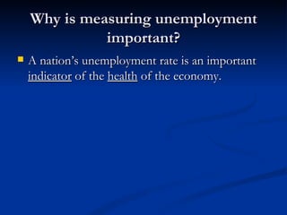 Inflation and Unemployment | PPT