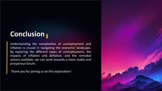 Exploring Unemployment and Inflation.pptx