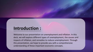 Exploring Unemployment and Inflation.pptx