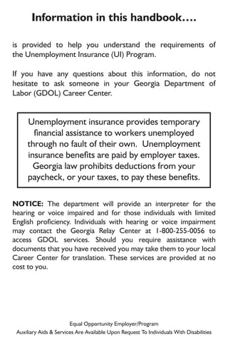 Unemployment file | PDF