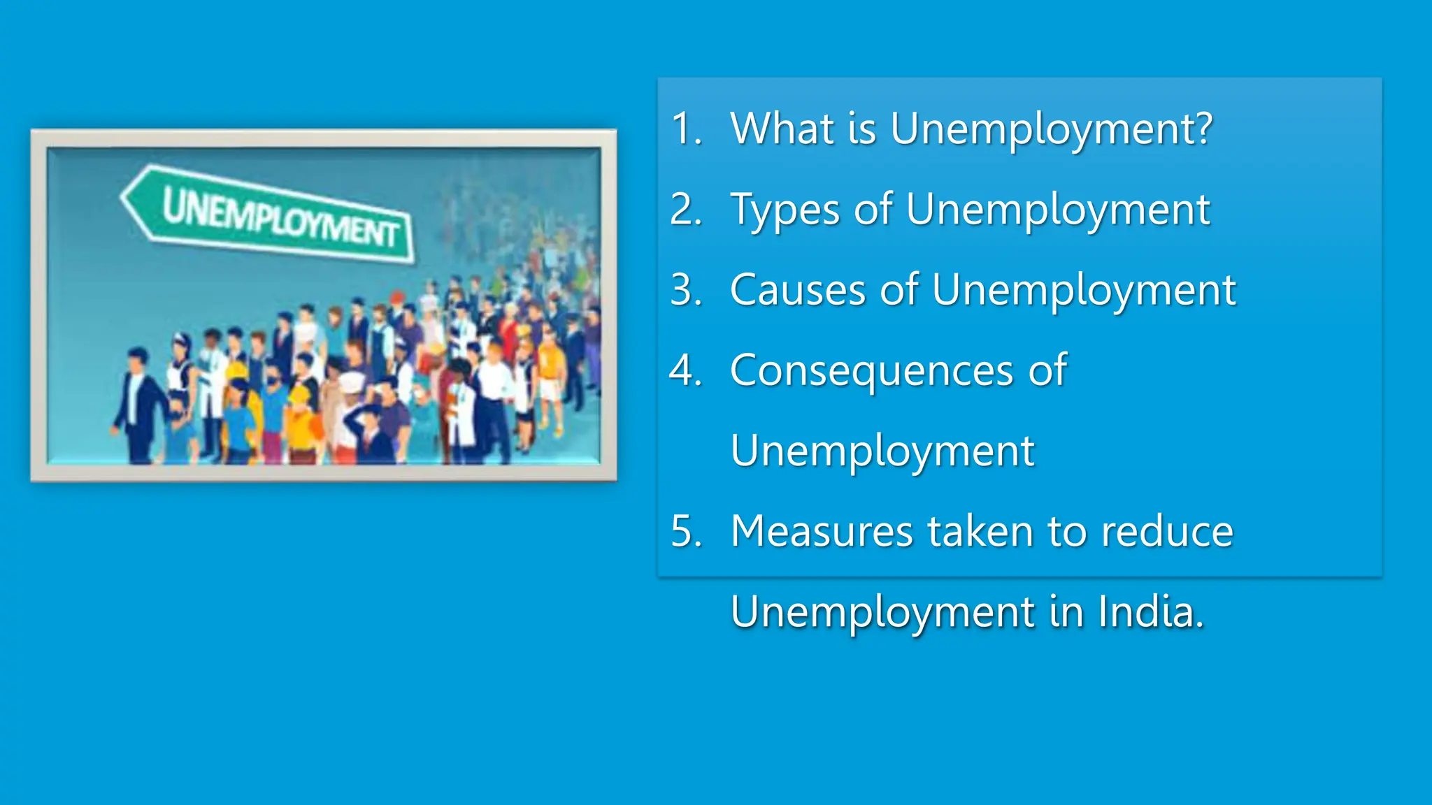 Unemployment in India Powerpoint Presentation | PPTX