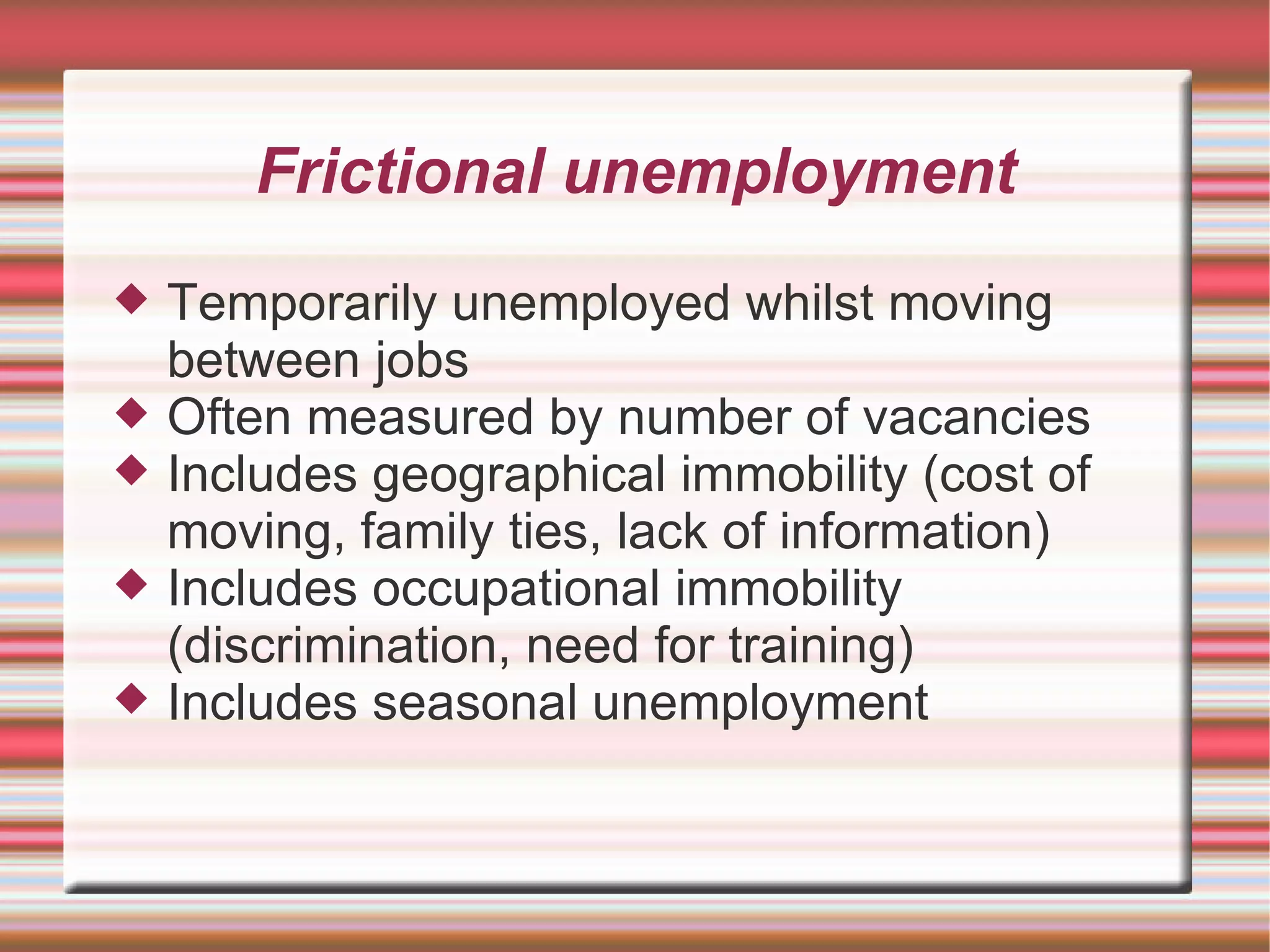 Unemployment types | PPT