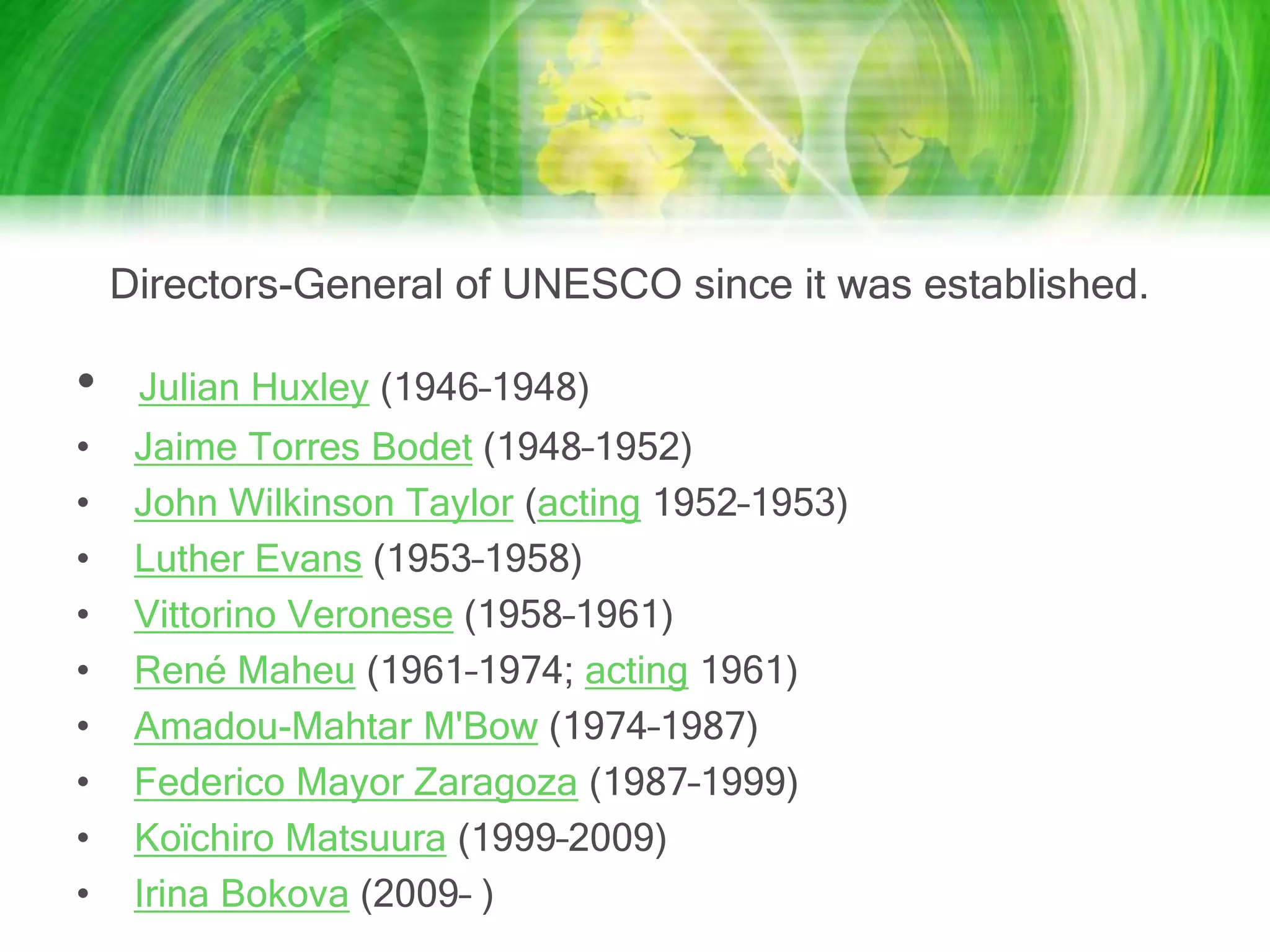 Unesco | PPTX