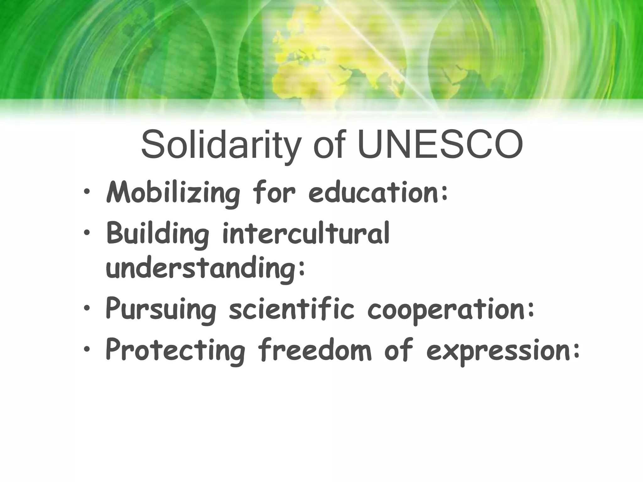 Unesco | PPTX