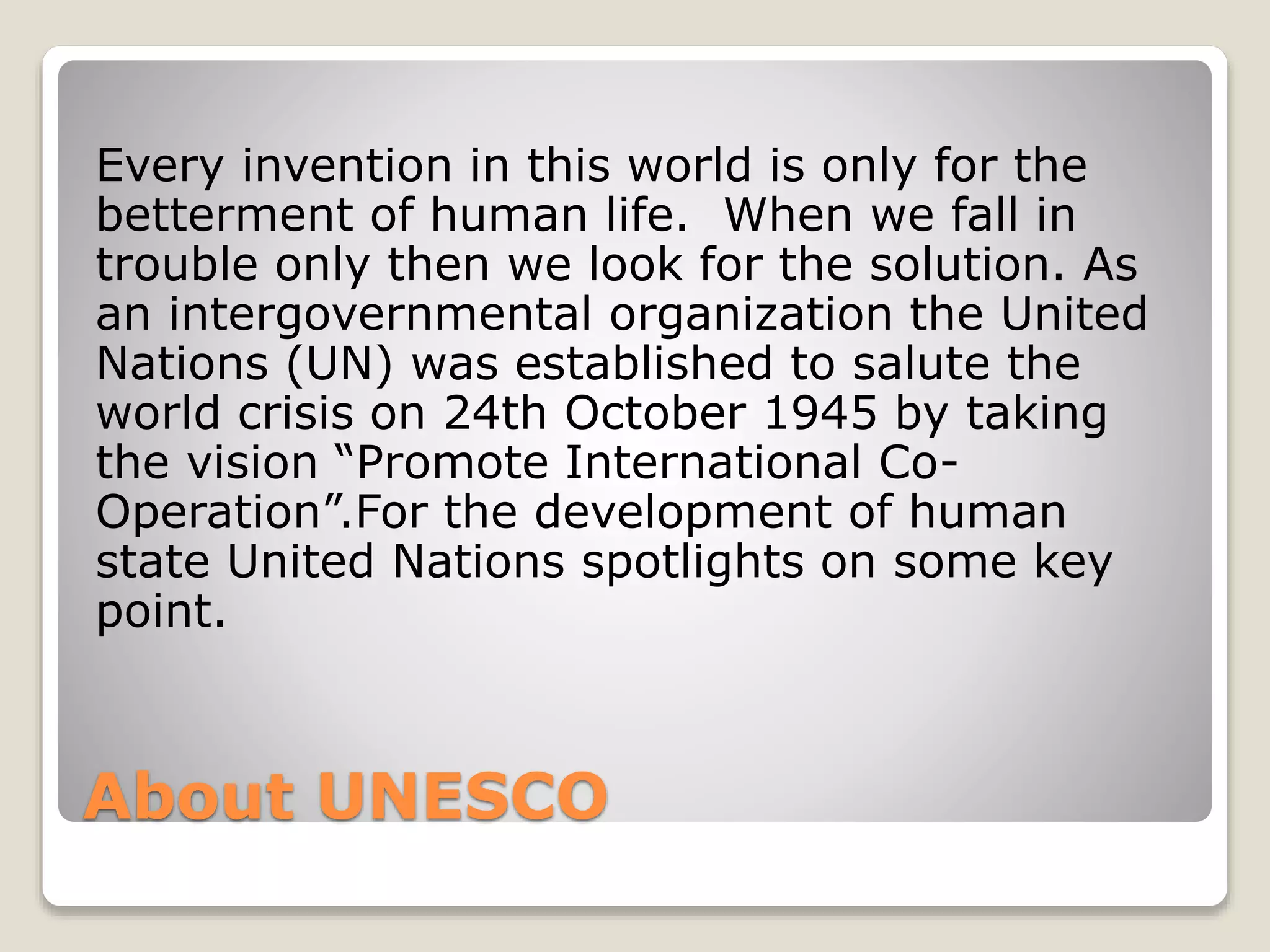 Unesco | PPTX