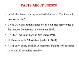 UNESCO.pptx health agencies community health nursing | PPTX