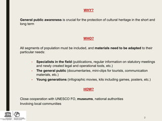 Unesco - Communication and public awareness | PPT
