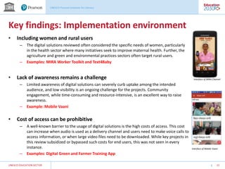 UNESCO-Pearson Initiative: Digital Inclusion Landscape Review | PPT