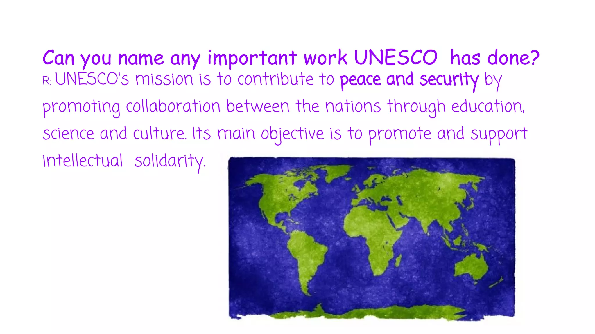 UNESCO - History and origins | PDF