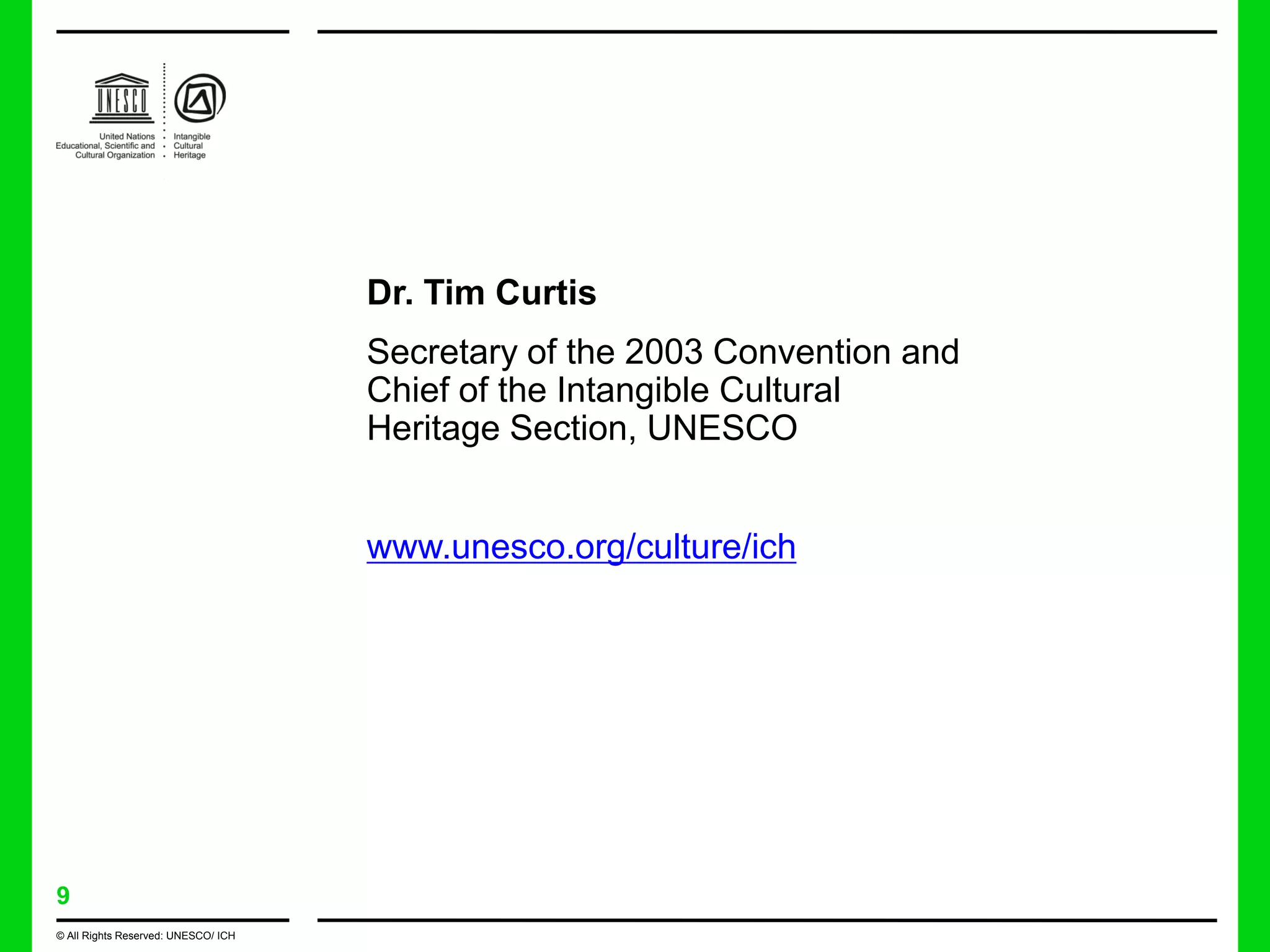 UNESCO 2 - “Synergies between 1972 and 2003 Conventions” | PDF