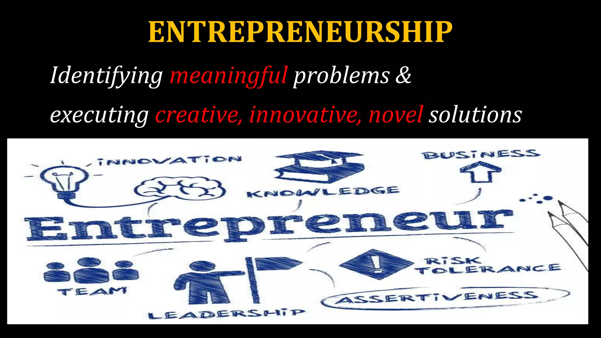 Entrepreneurship EDUCATION by Dr. Anton Ravindran | PPT | Free Download