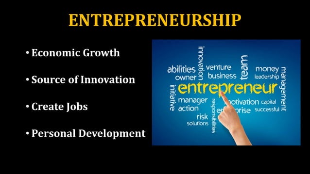 Entrepreneurship EDUCATION by Dr. Anton Ravindran | PPT