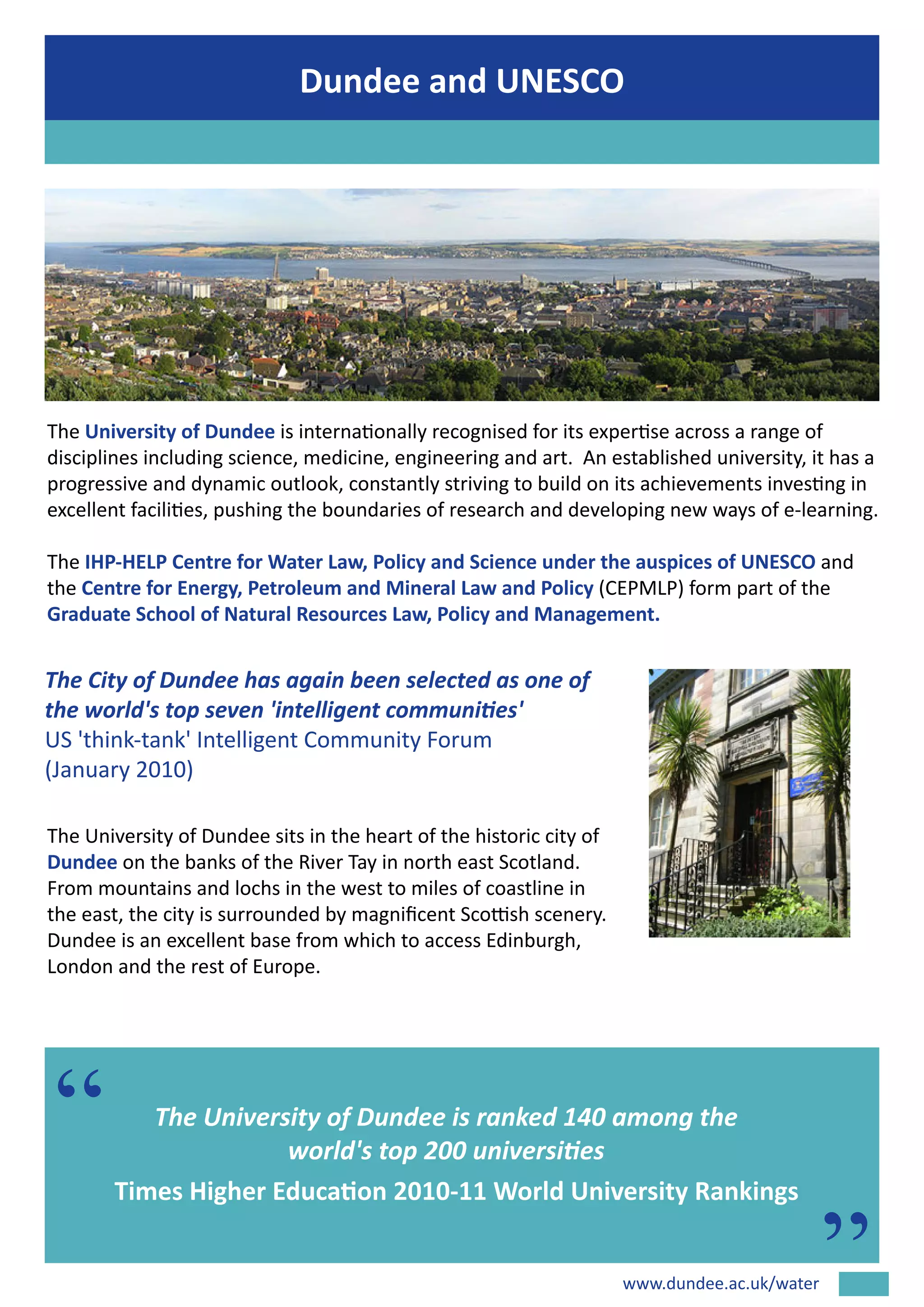 Unesco brochure 2012 | PDF