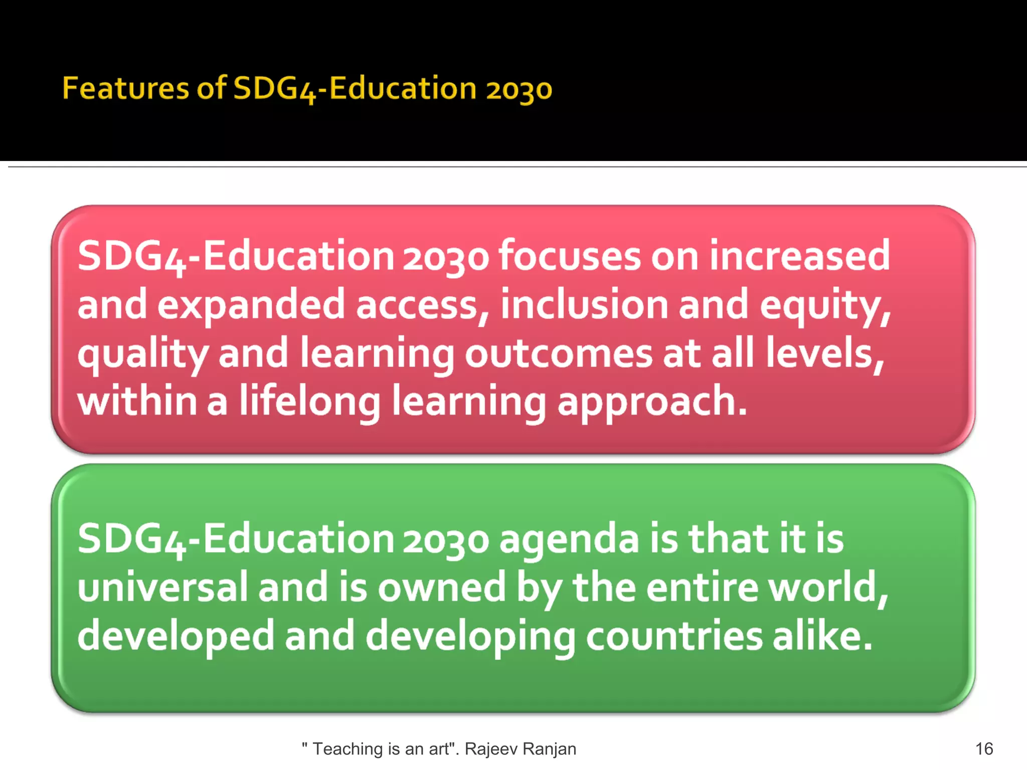 Unesco education 2030 framework for action sustainable development goal ...