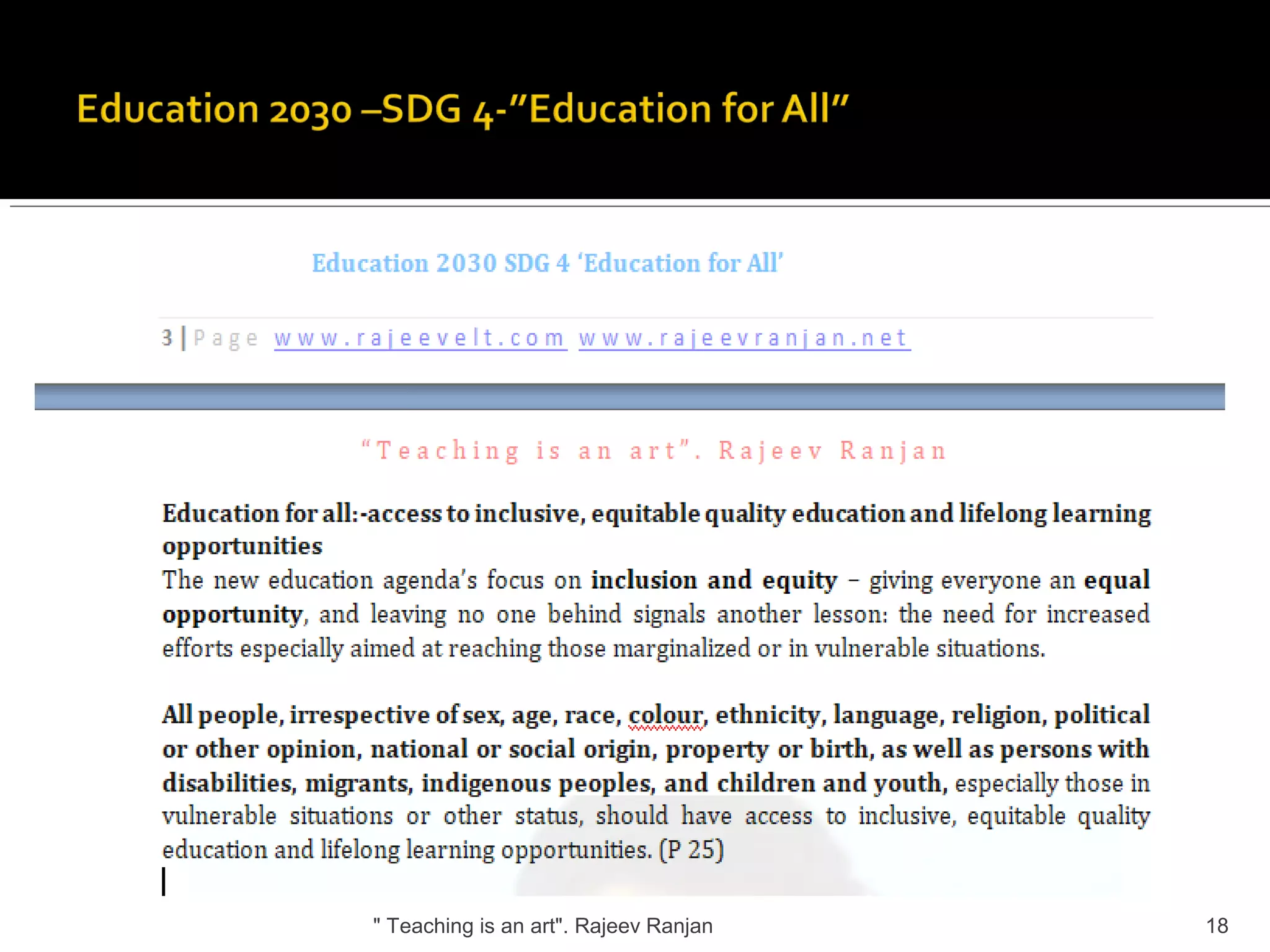Unesco education 2030 framework for action sustainable development goal ...