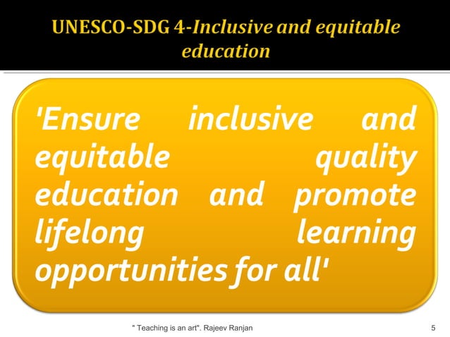 Unesco education 2030 framework for action sustainable development goal ...